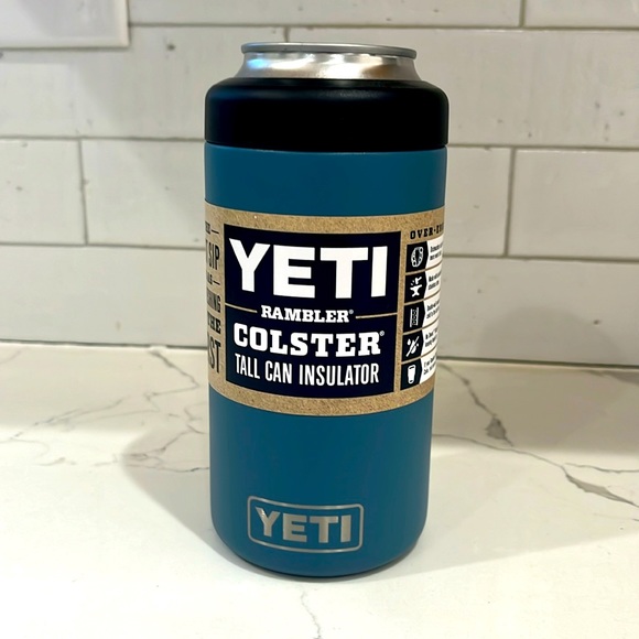 Yeti | Dining | Yeti Nordic Blue 6 Oz Tall Can Colster Nwt | Poshmark